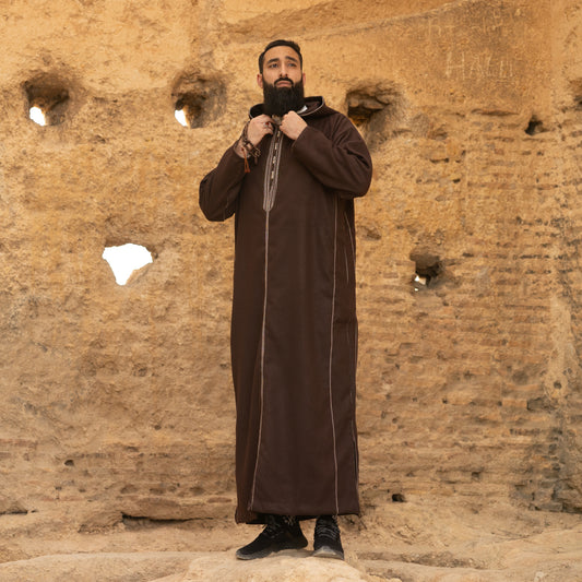 Premium Wool Moroccan Thobes – Ar Rihla Clothing